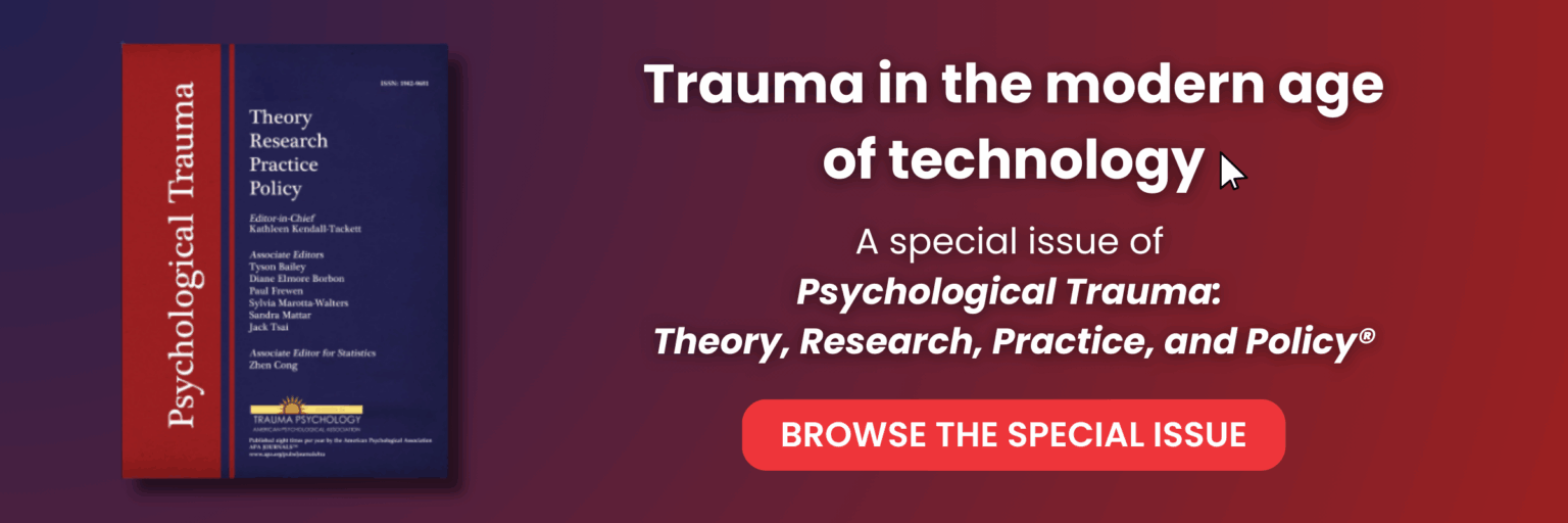 Division 56 APA Trauma Psychology – Scientific research and education ...